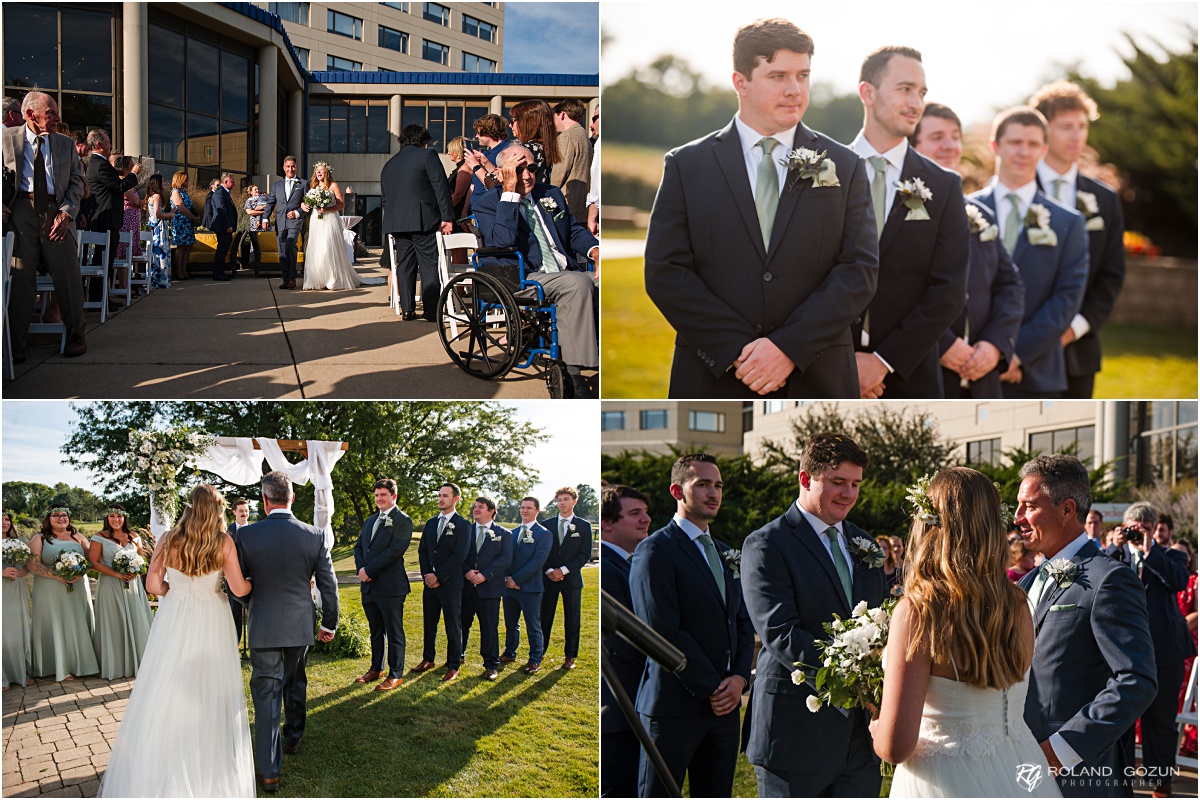 A Wedding Story at the Hilton Oak Brook Hills Resort: Natalie + Matthew ...